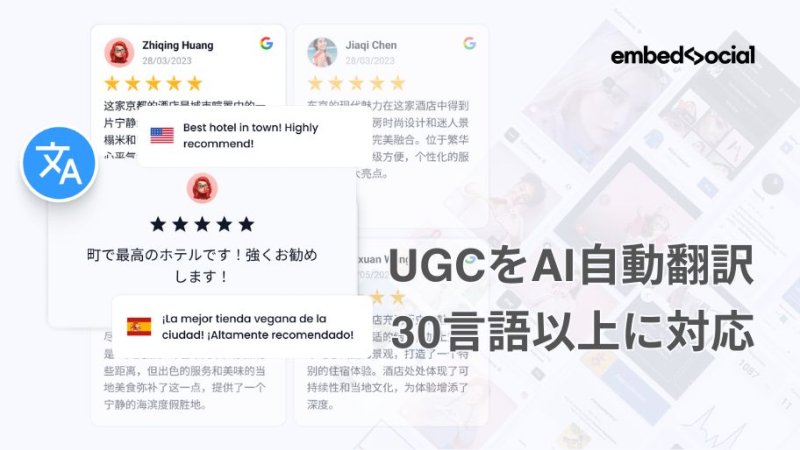 EmbedSocialログインページ