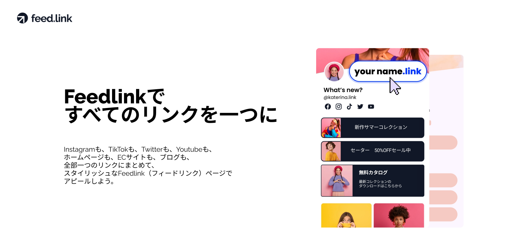 Feedlink × .linkドメイン キャンペーンのお知らせ | EmbedSocial エンベッドソーシャル